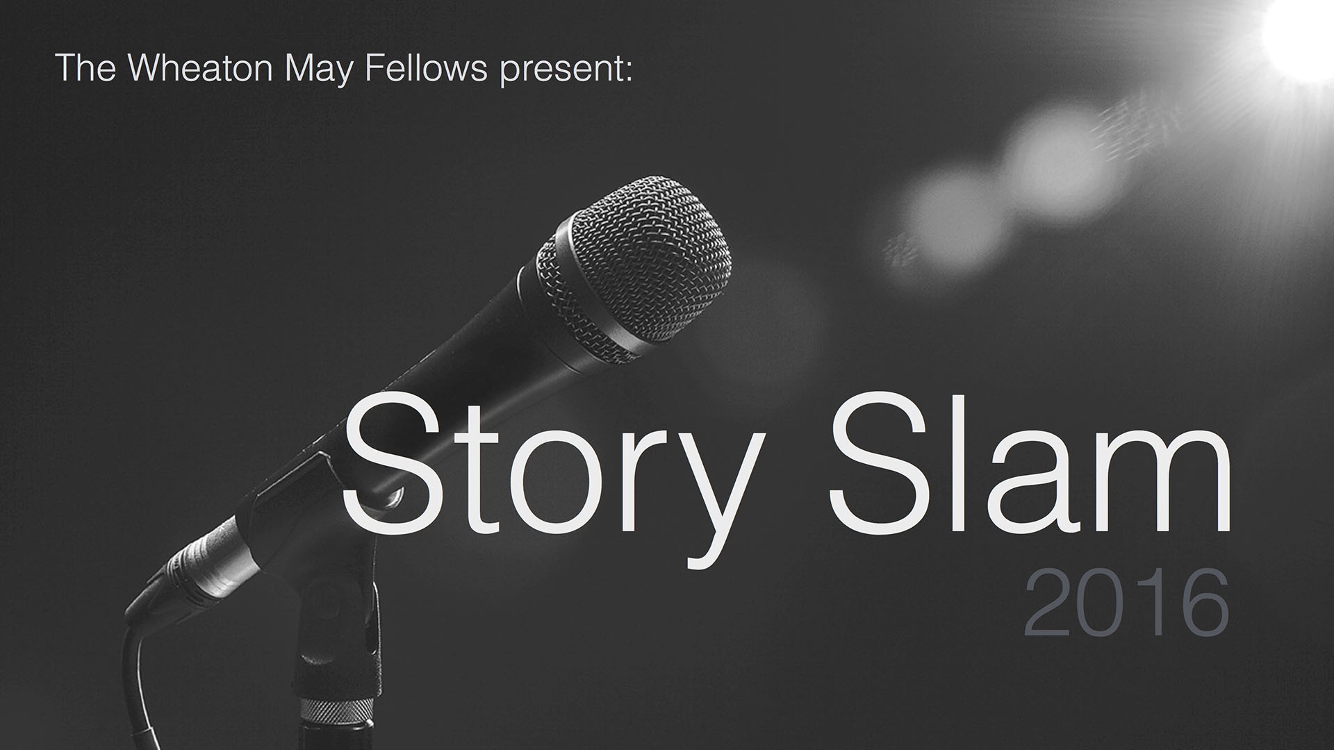 Building community through storytelling - Wheaton College Massachusetts