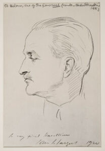 Portrait of Herbert Haseltine - Wheaton College Massachusetts